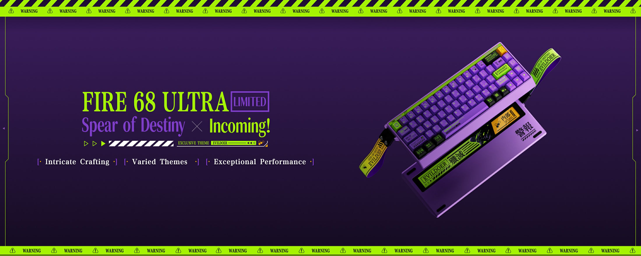 MADLIONS FIRE68 Ultra Hall Effect Keyboard