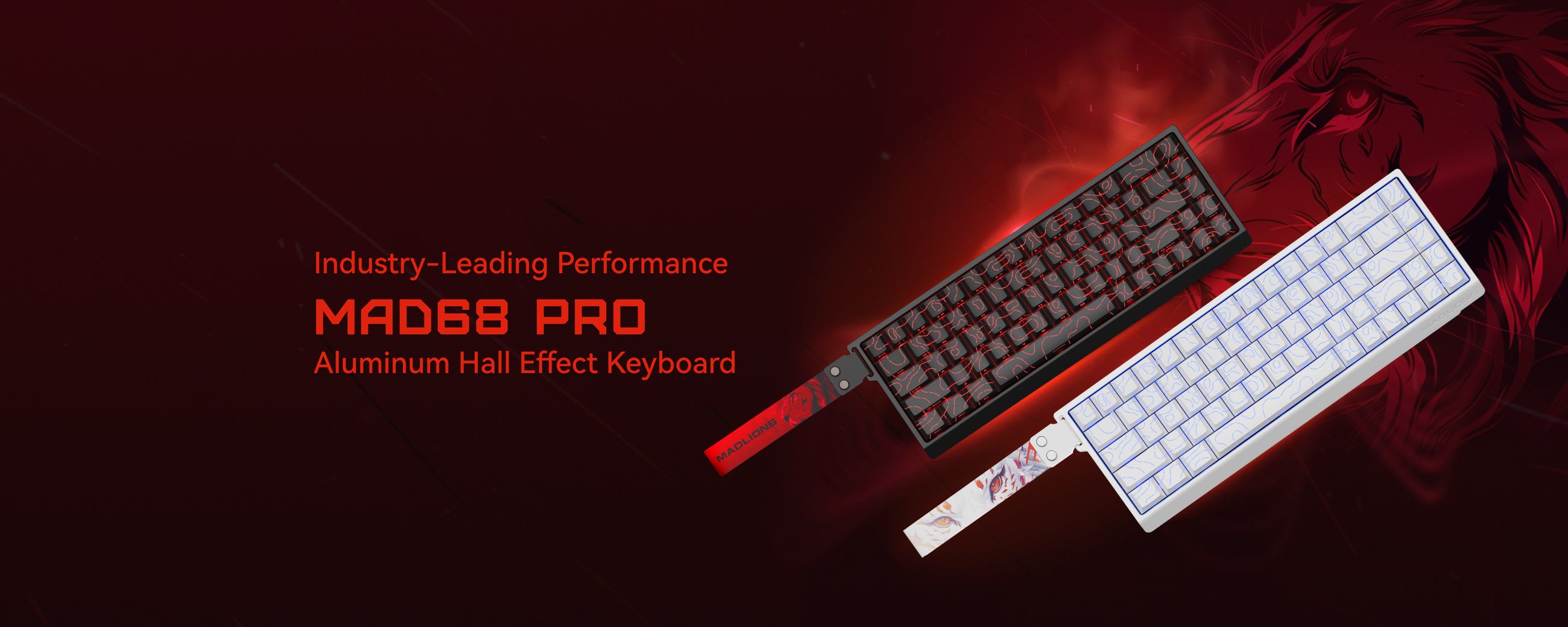 MADLIONS MAD68 PRO Aluminum Hall Effect Keyboard