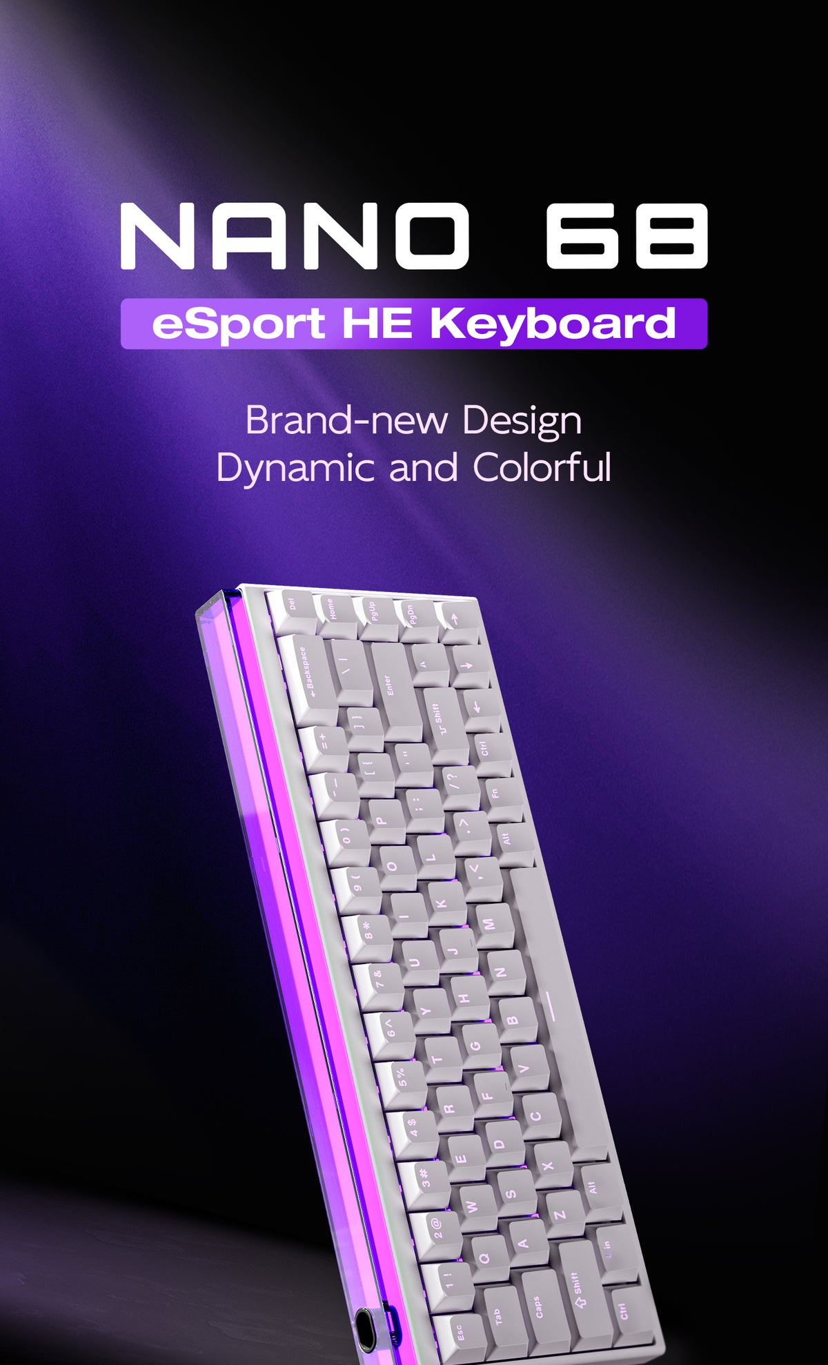 MADLIONS NANO68 Hall Effect Keyboard